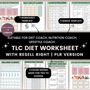 Done for You TLC Diet Guide for Health Coach, Content for Weight Loss ...