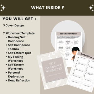 Done for You Self Confidence Worksheet, Brandable Coaching Program ...