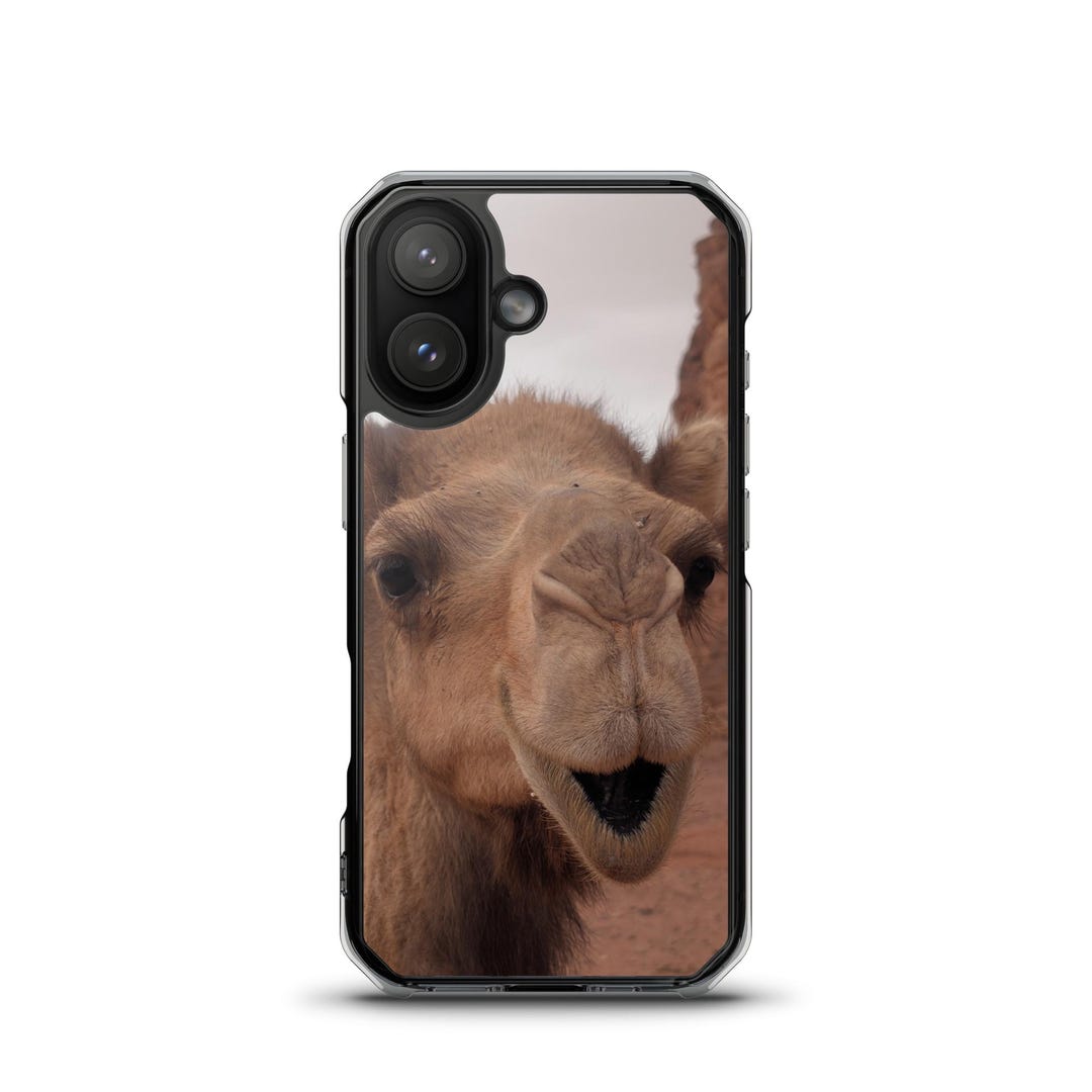 Smiling Desert Camel Magsafe iPhone Case | Wadi Rum Travel Photography ...