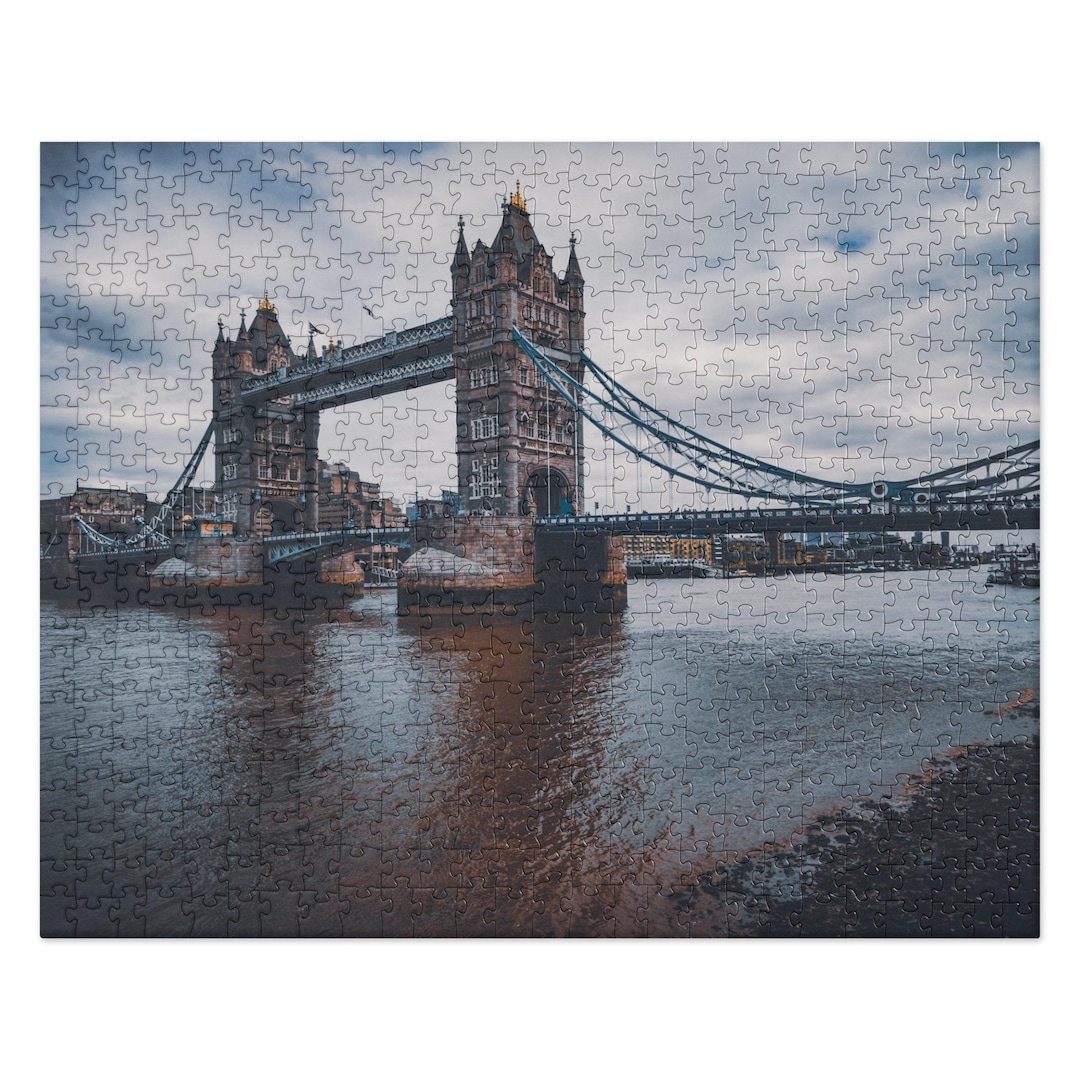London Jigsaw Puzzle - Tower Bridge - Etsy