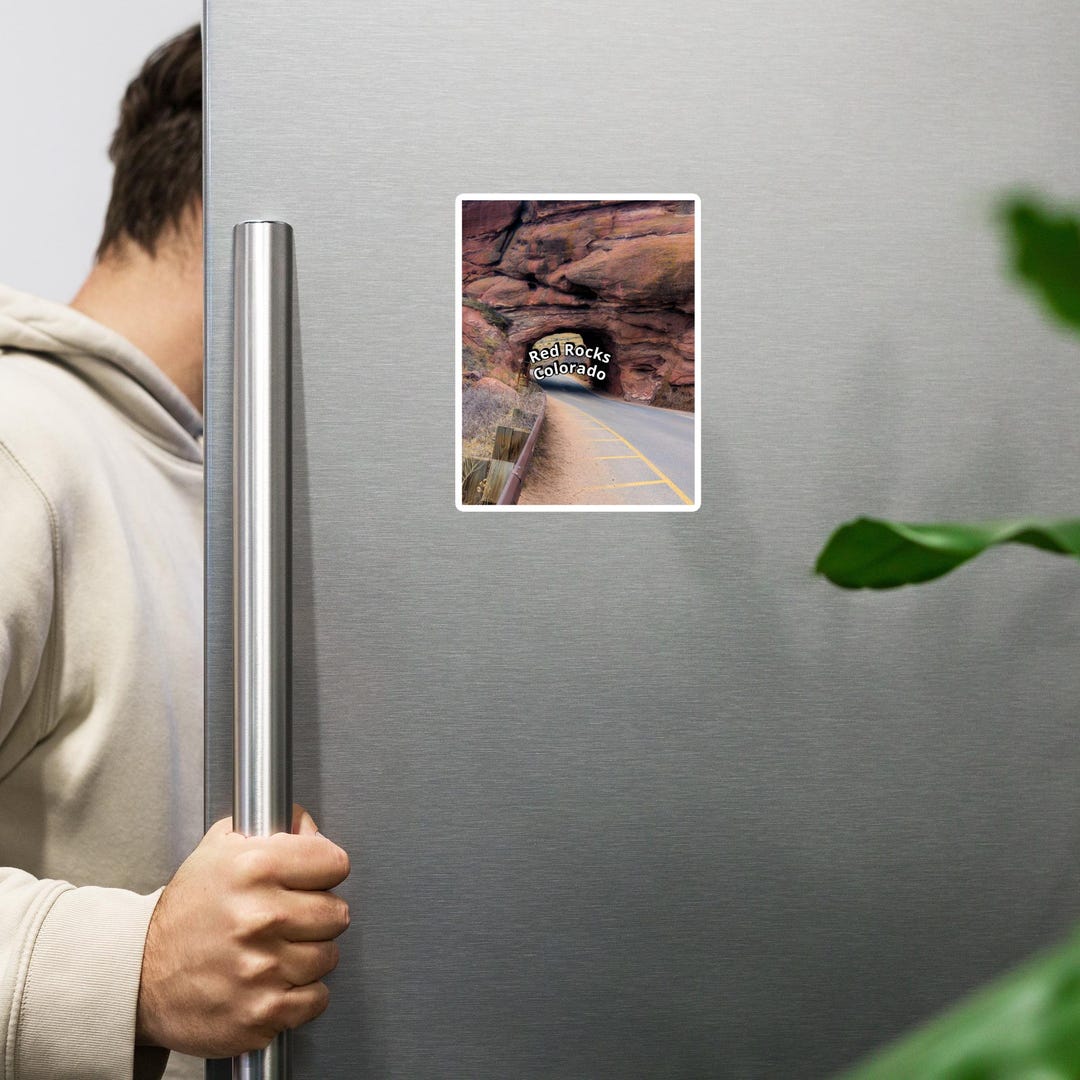 Red Rocks Colorado Fridge Magnet - Etsy