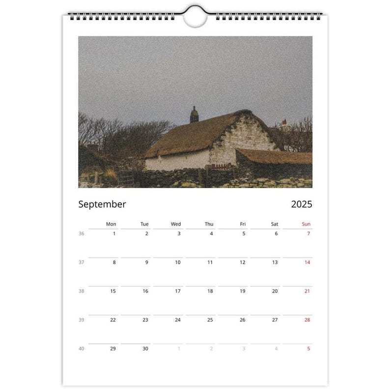 Isle of Man Calendar: A Year in Pictures - Etsy