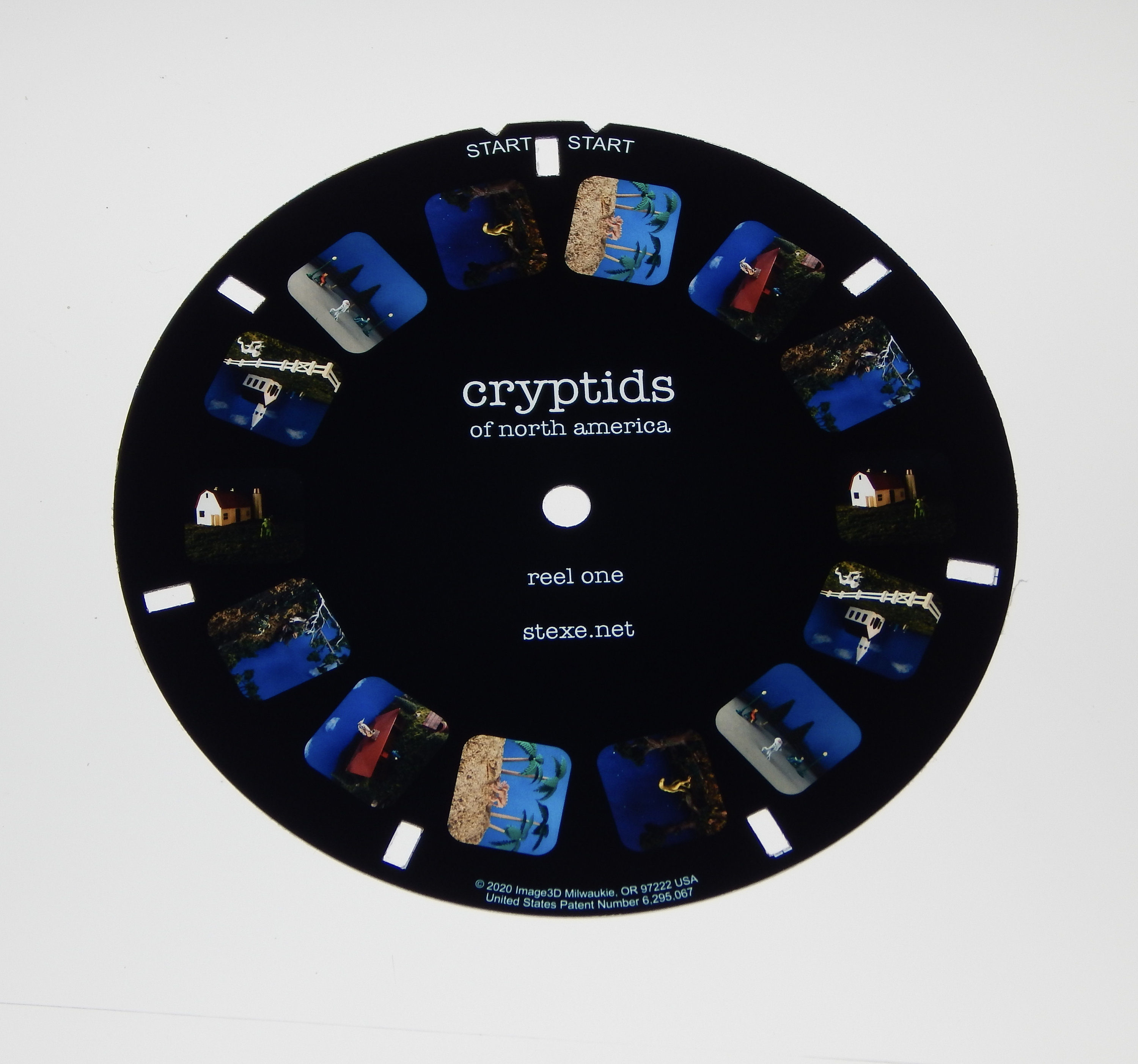 Críptidos de América del Norte: imágenes 3D para View-Master - Etsy México