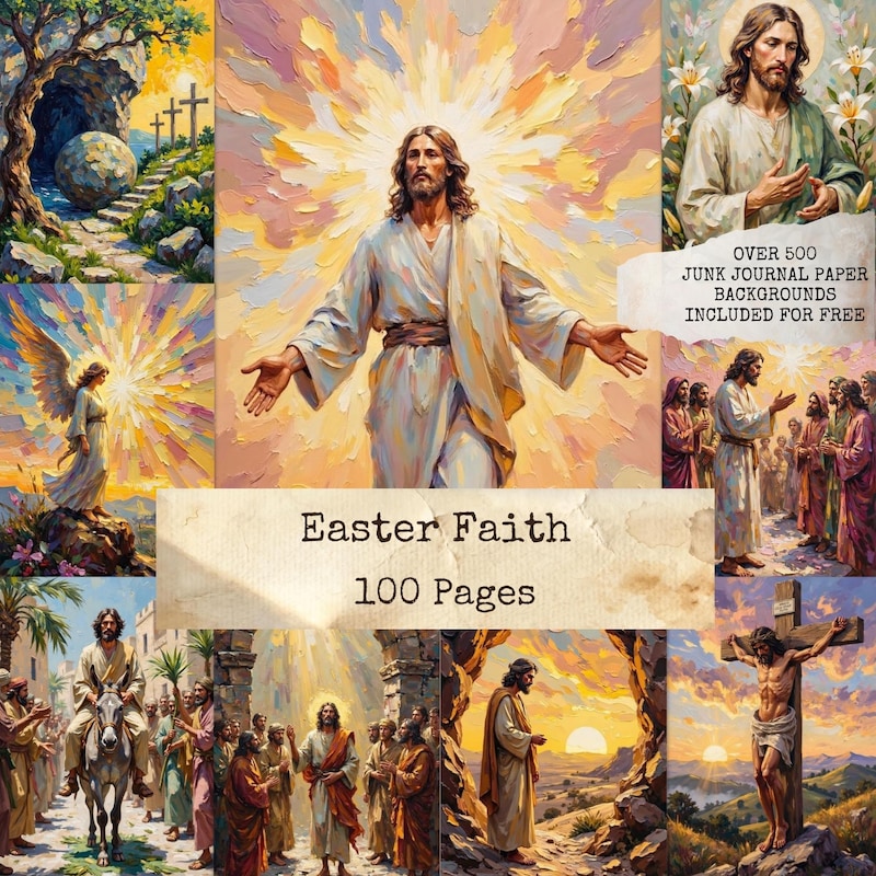 Religious Easter Ephemera - Etsy