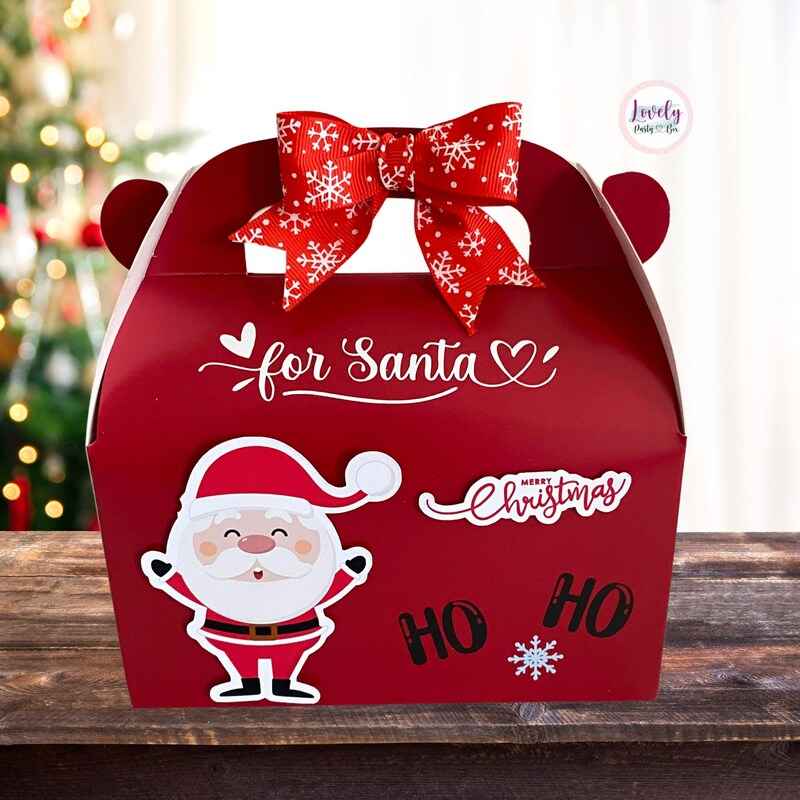 Christmas Favor Box - Etsy