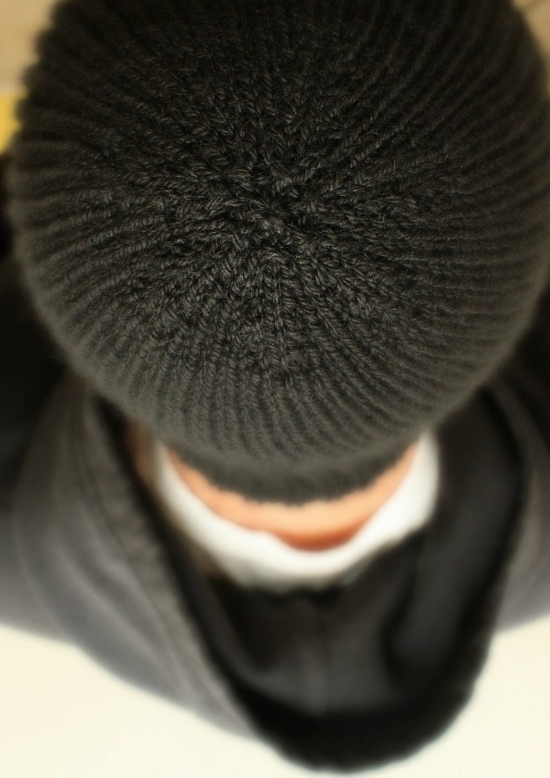 KNITTING PATTERN Simple Ribbed Toque / Joe Hat PDF - Etsy