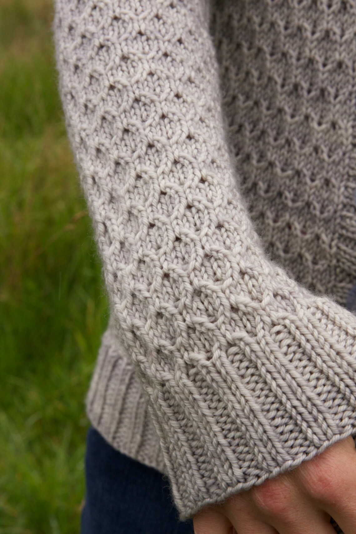 KNITTING PATTERN Top-down Worsted Textured Sweater / Beacon - Etsy