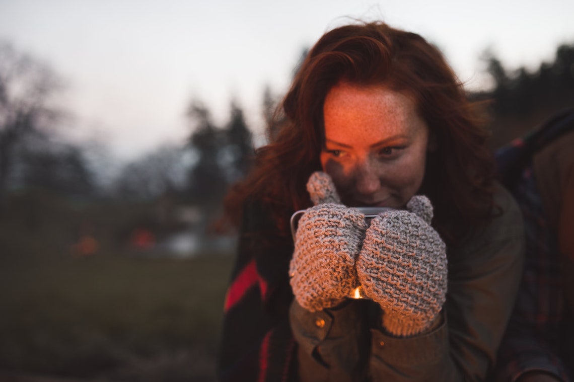 KNITTING PATTERN — Textured Worsted Weight Mittens / Woodstack Mittens ...