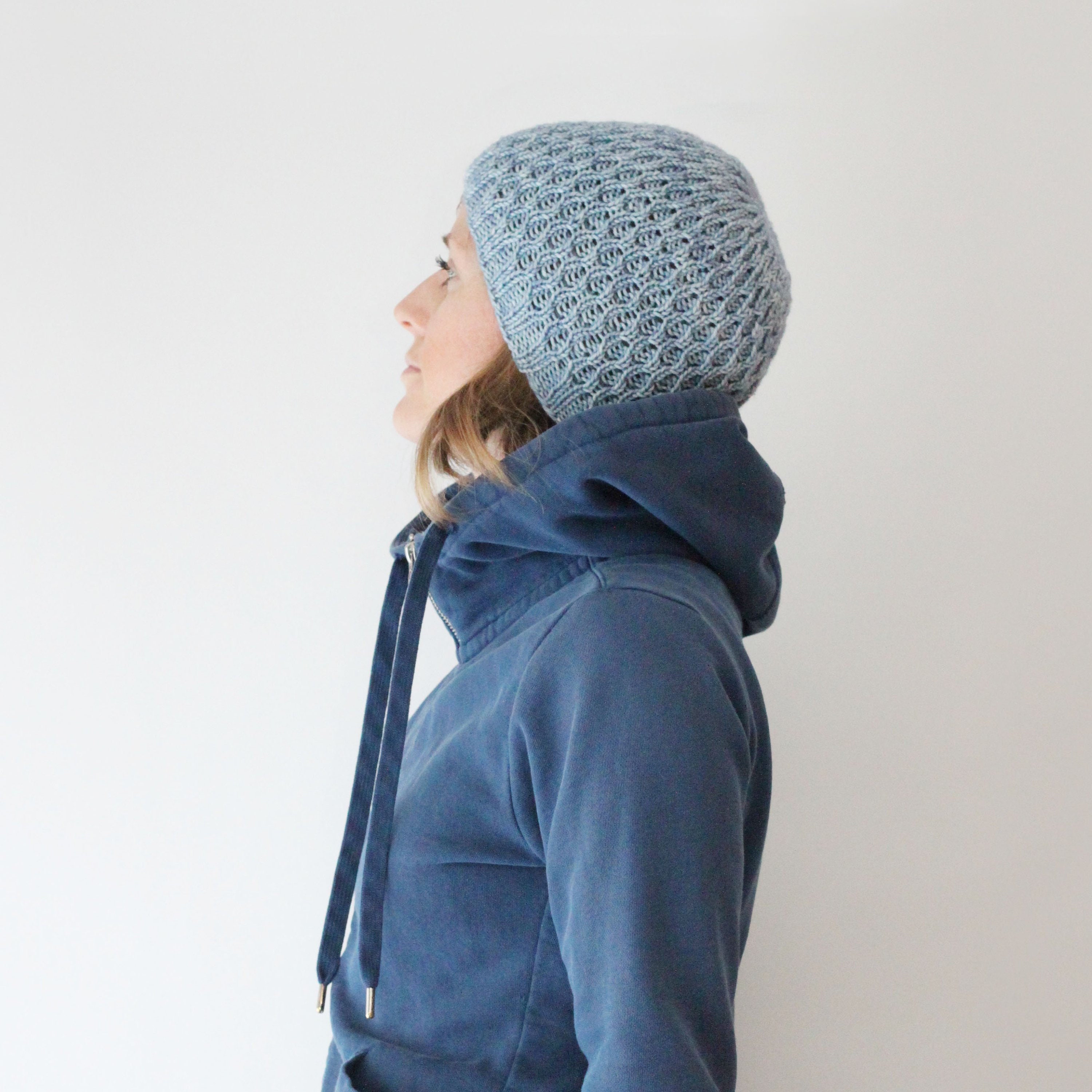 KNITTING PATTERN — Honeycomb Twisted Stitch Hat / Wellington Toque ...