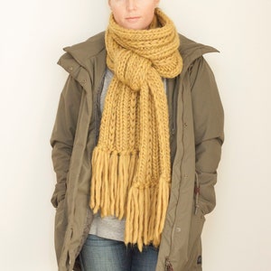 KNITTING PATTERN — Super Bulky Slipped Stitch Rib Scarf / Entwine Scarf ...