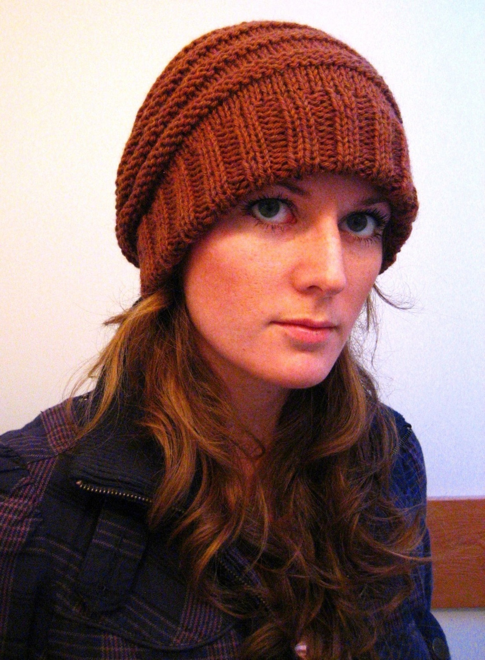 KNITTING PATTERN Horizontal Rib Double Brim Toque / Aesderina Hat PDF ...