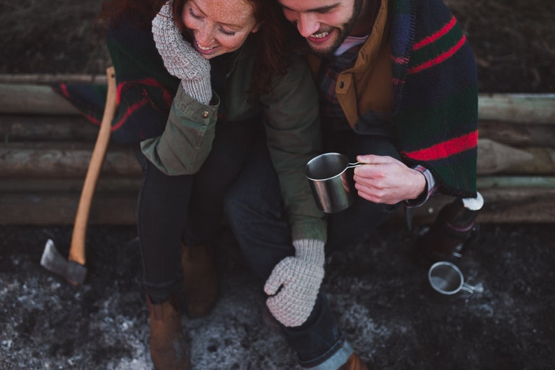 KNITTING PATTERN — Textured Worsted Weight Mittens / Woodstack Mittens ...