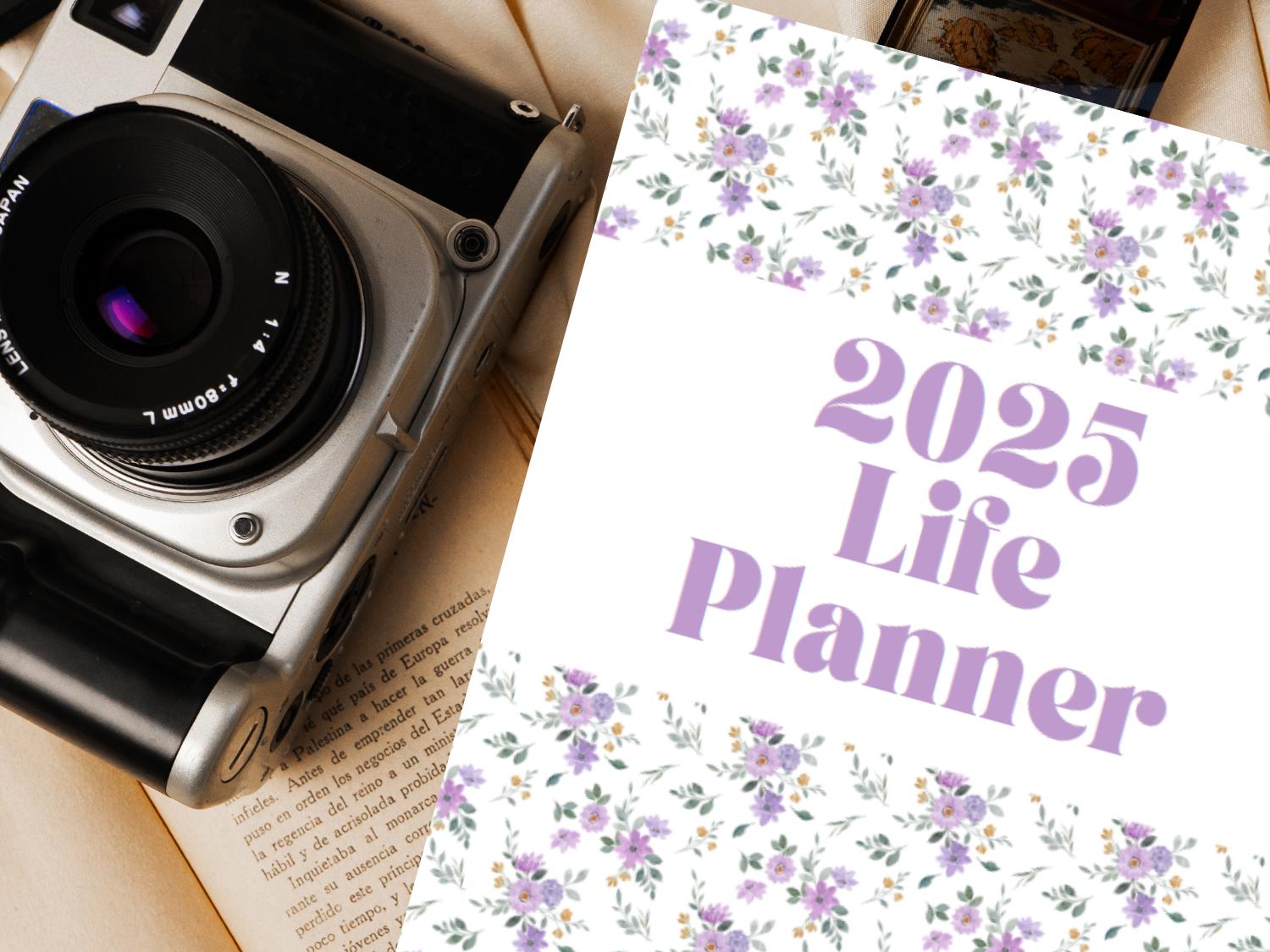 2025 Life Planner Customizable Canva Life Organizer Editable Goal ...