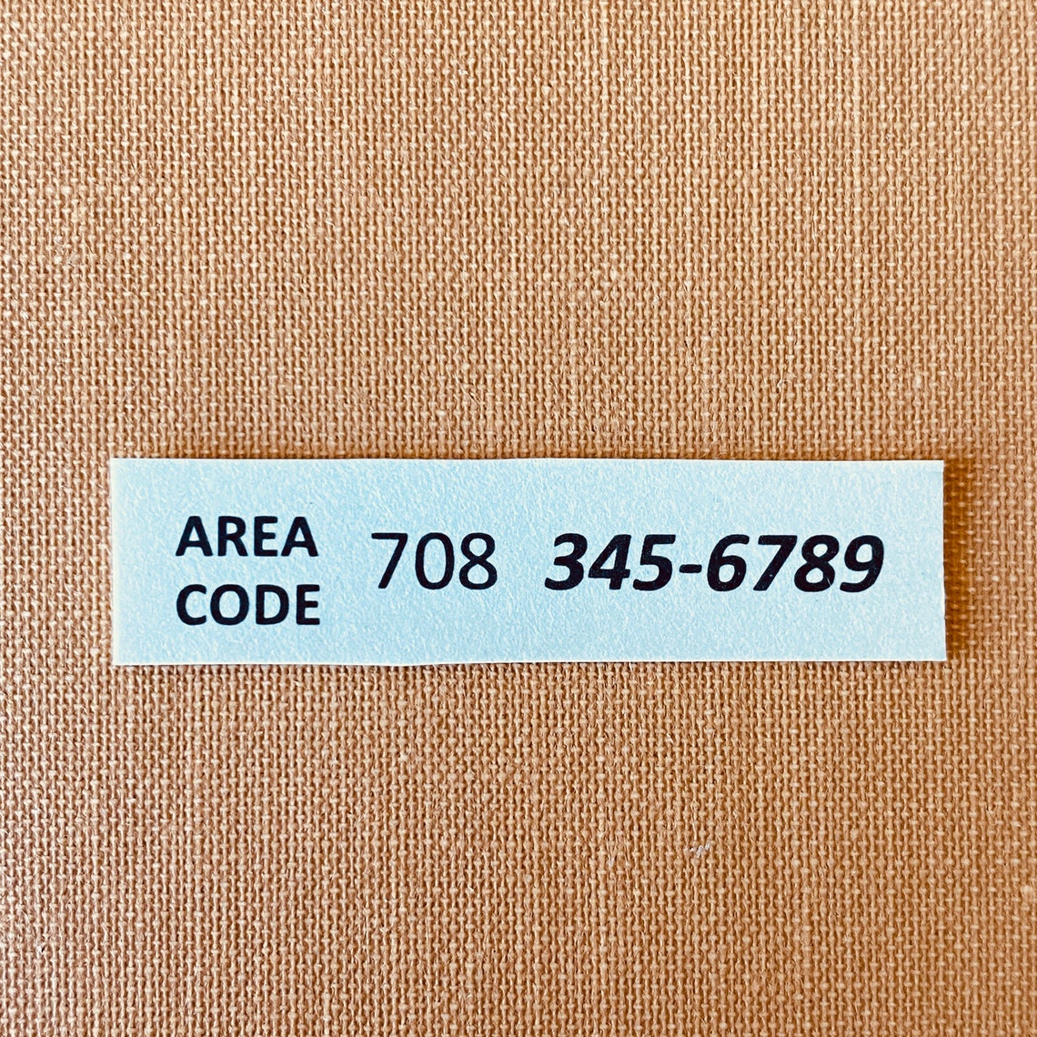 Personalized Telephone Number Dial Card for Rotary Phone - Etsy