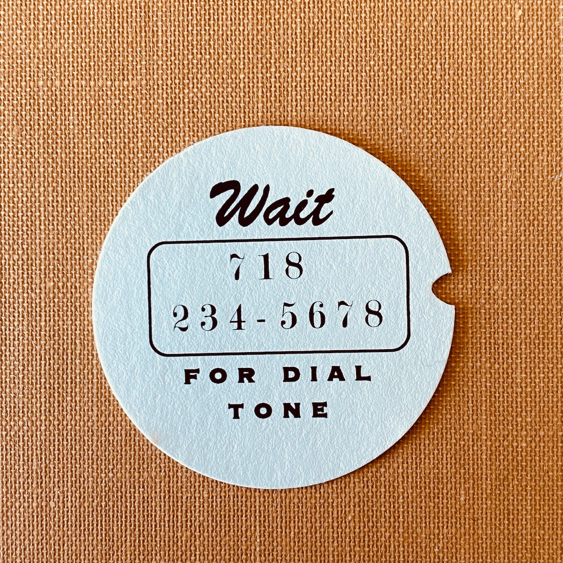 Personalized Telephone Number Dial Card for Rotary Phone - Etsy