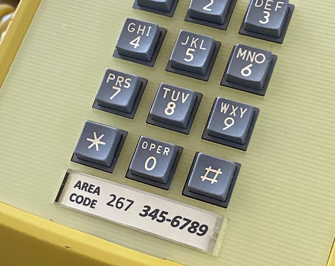 1990s Conair-phone Telephone Silver/blue Landline Phone Trimline Touch ...