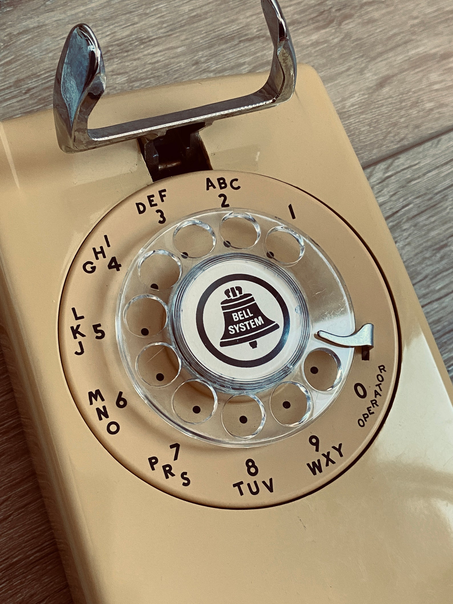 Bell System Rotary Phone Dial Card Insert for Vintage Telephones 1.5 ...