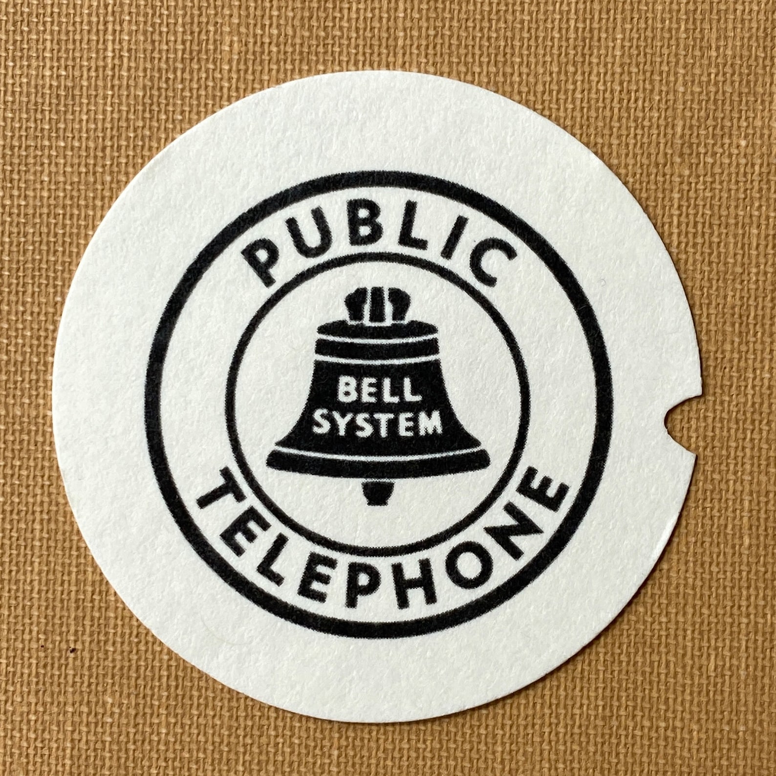 Public Telephone Bell System Rotary Phone Dial Card Insert - Etsy