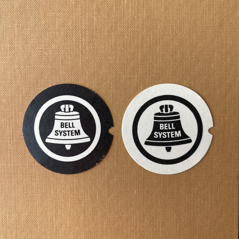 Bell System Rotary Phone Dial Card Insert for Vintage Telephones 1.5 ...