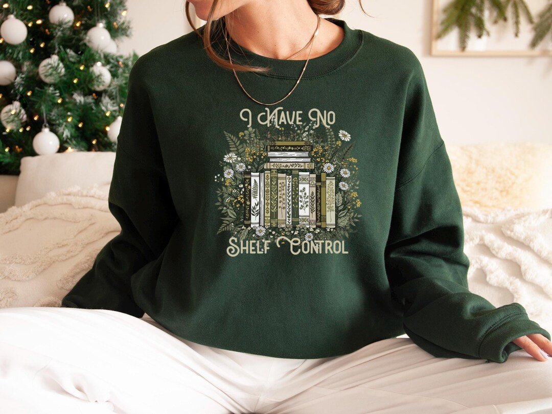 I Have No Shelf Control Shirt: Funny Bookworm Gift & Librarian T-shirt ...