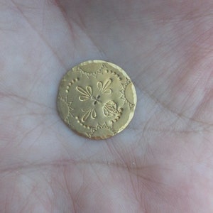 Gold Filled Design Disc or Washers - You Choose Which One - Etsy