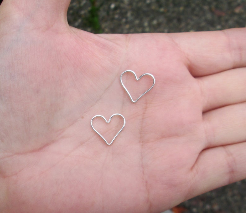 Sterling Silver Heart Frame - Etsy