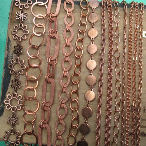 Knotted Copper Bracelet Cuff Chainmail Bracelet Lace Sheet | Etsy Canada