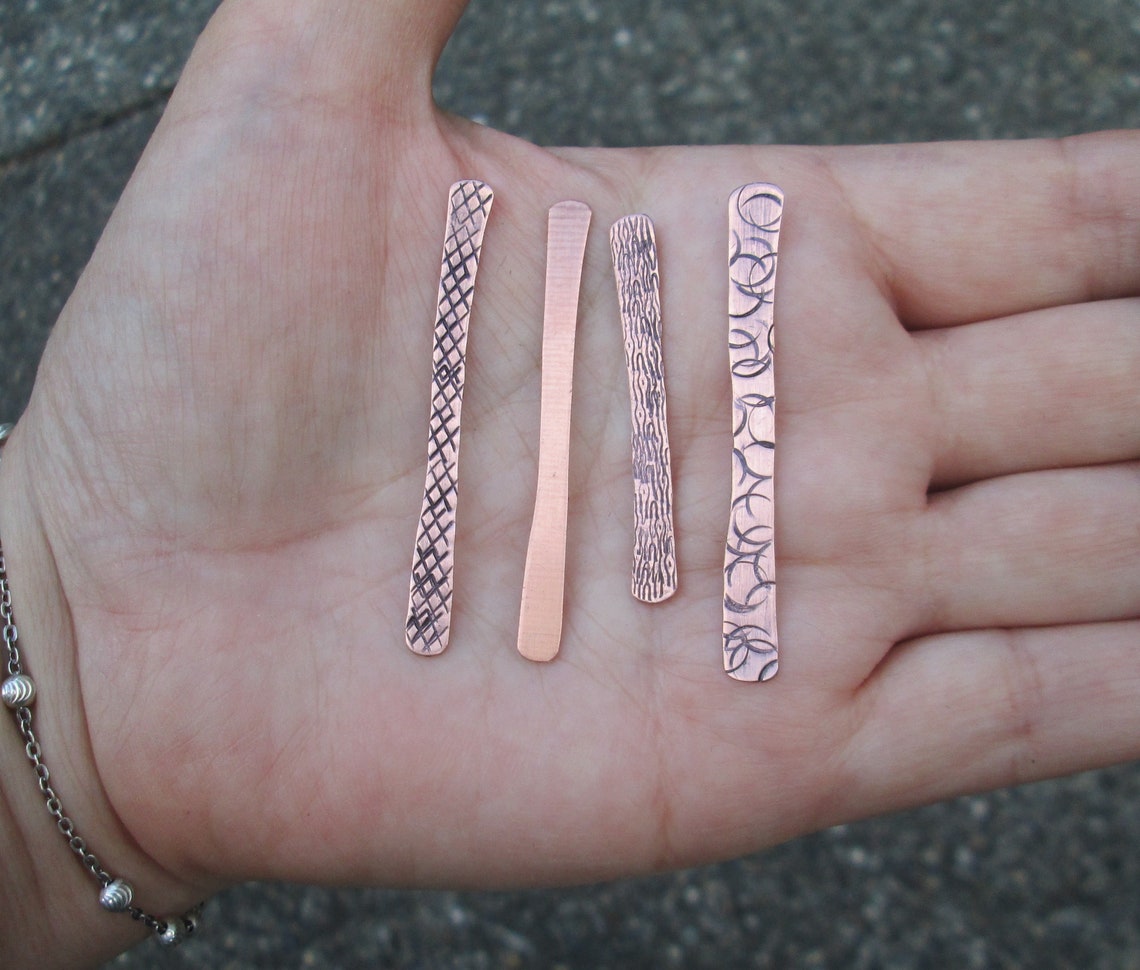 Sterling Silver Brass or Copper Bar/sticks | Etsy