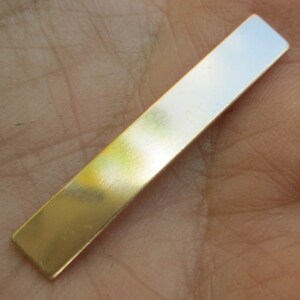 Gold Filled Rectangle Stamping Blanks(one,two,three,four,six,eight or ...