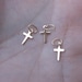 Sterling Silver Small/tiny Crosses(1,4,6,10 or 12 Cross Charms) - Etsy