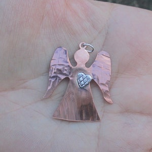 Copper or Brass Angels - Etsy