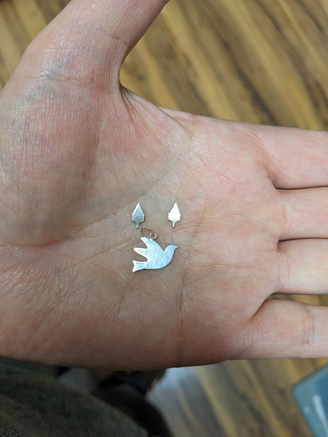 Sterling Silver Copper Heart Discs/24or22 Gaugeyou Choose - Etsy