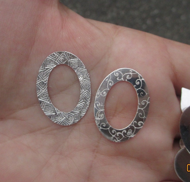 Sterling Silver Heart with Heart Cutout 1 1/8 inchone | Etsy