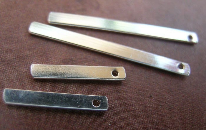 Sterling Silver Bar Drops Assortmentlarge and Small Size - Etsy