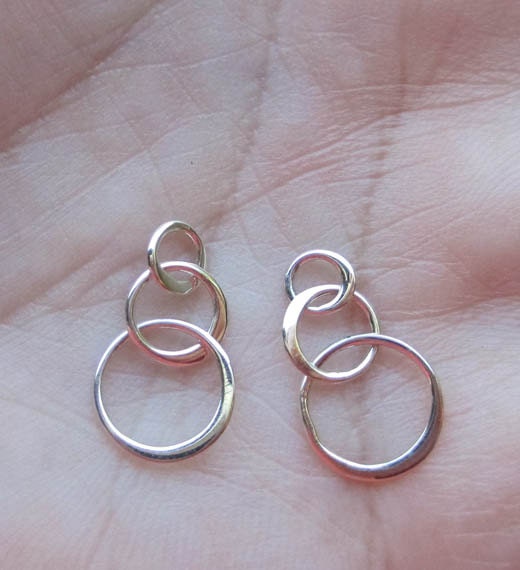 Sterling Silver Links 3 or 5 Ring Linksyou Choose Which One | Etsy