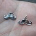 Sterling Silver Mustache Charm(one Charm)you Choose Which Style or Lips ...
