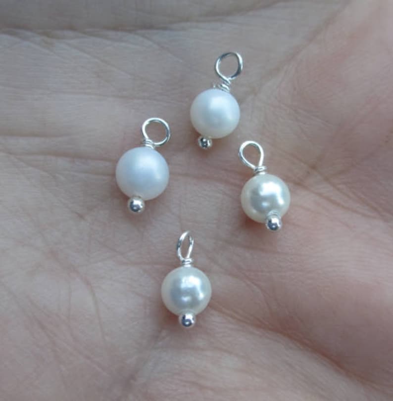 Sterling Silver Ball Drops, Pearl Drops,crystal Connectors and Paddles ...