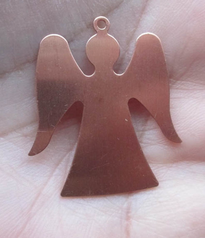 Copper or Brass Angels - Etsy
