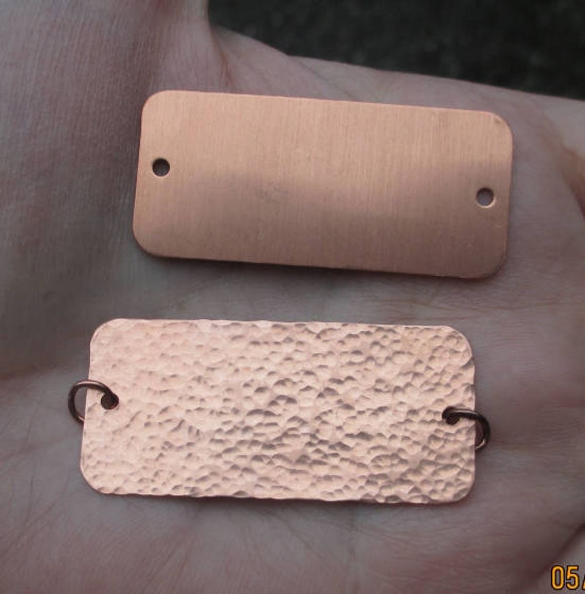 Copper Rectangle Stampings-you Choose Which One - Etsy