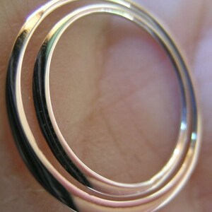 Sterling Silver Circle Link/ Rings - You Choose the Size - Etsy