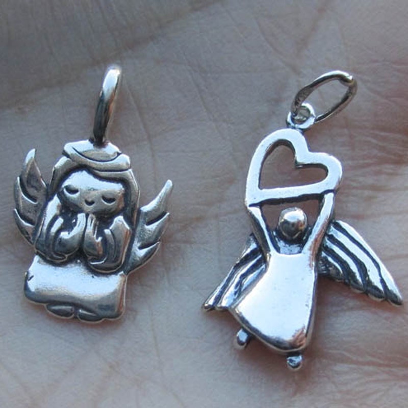 Angel Charm - Etsy