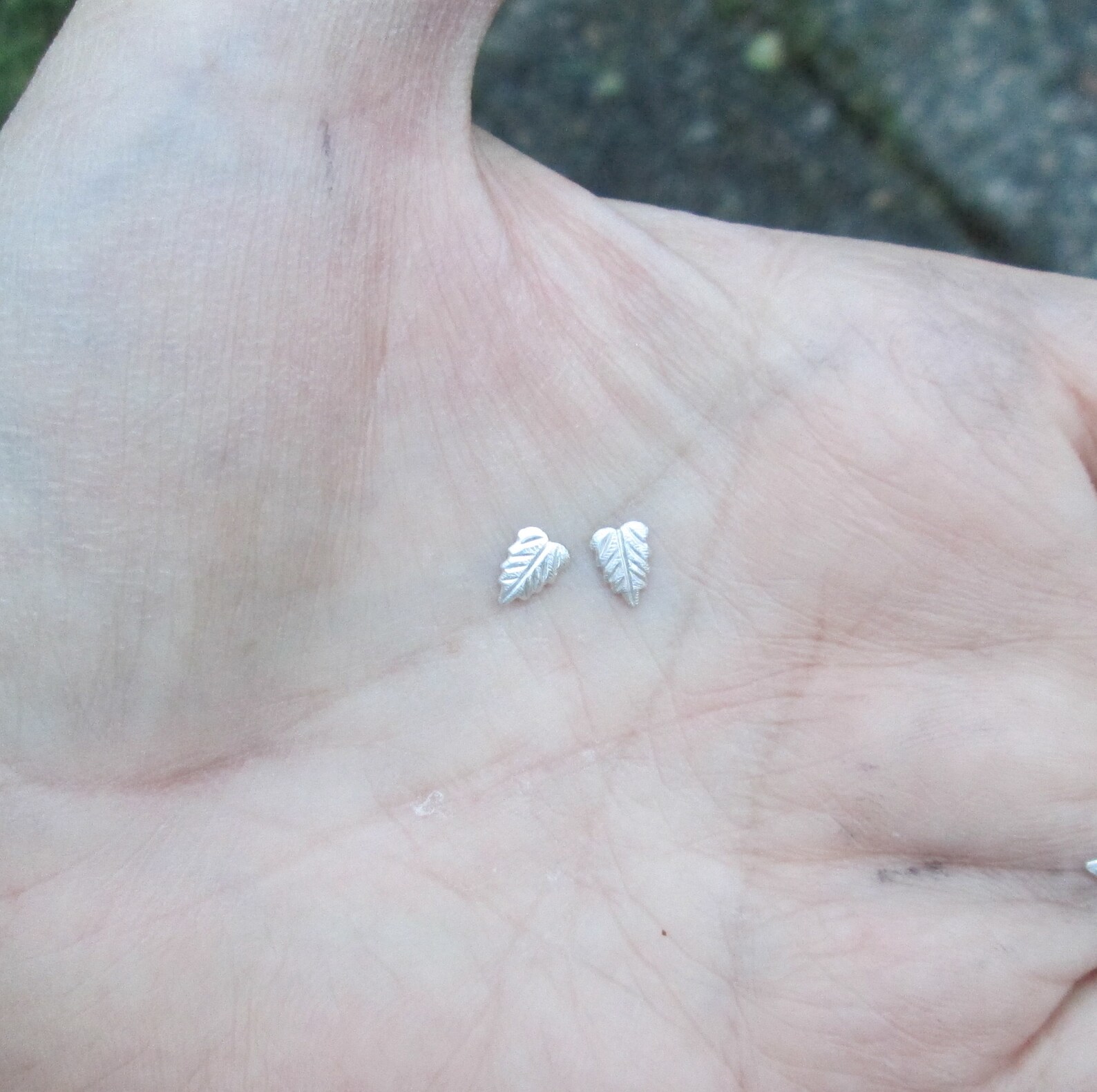 Sterling Silver Leaf Embellishments - Etsy