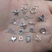 Sterling Silver Tiny Embellishments, Accents, or Solderable Pieces ...