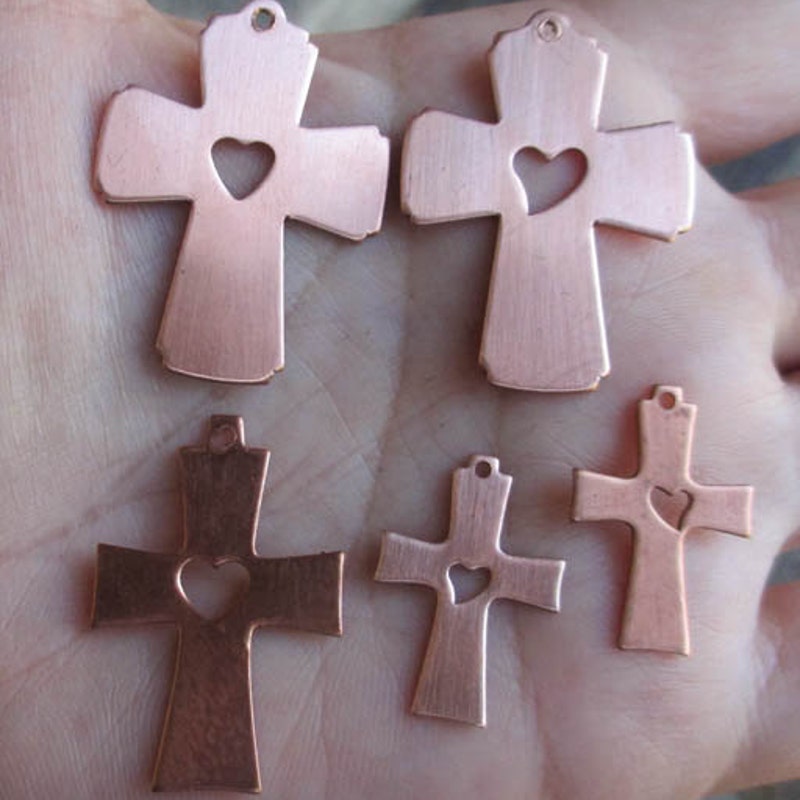 Copper Cross - Etsy