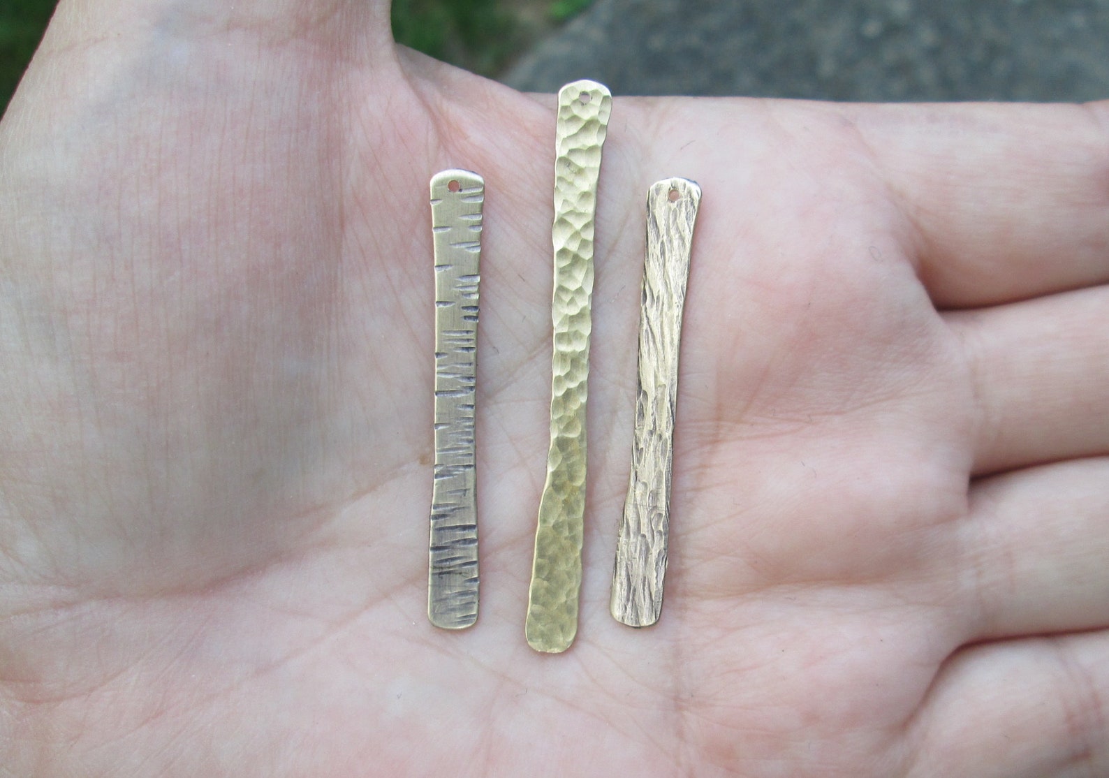 Sterling Silver Brass or Copper Bar/sticks | Etsy