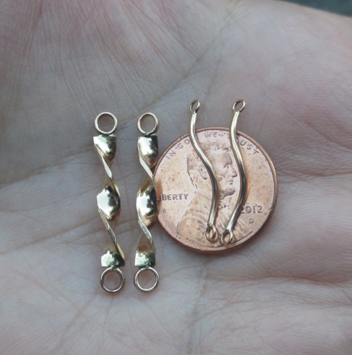 Gold Filled Connectors | Etsy