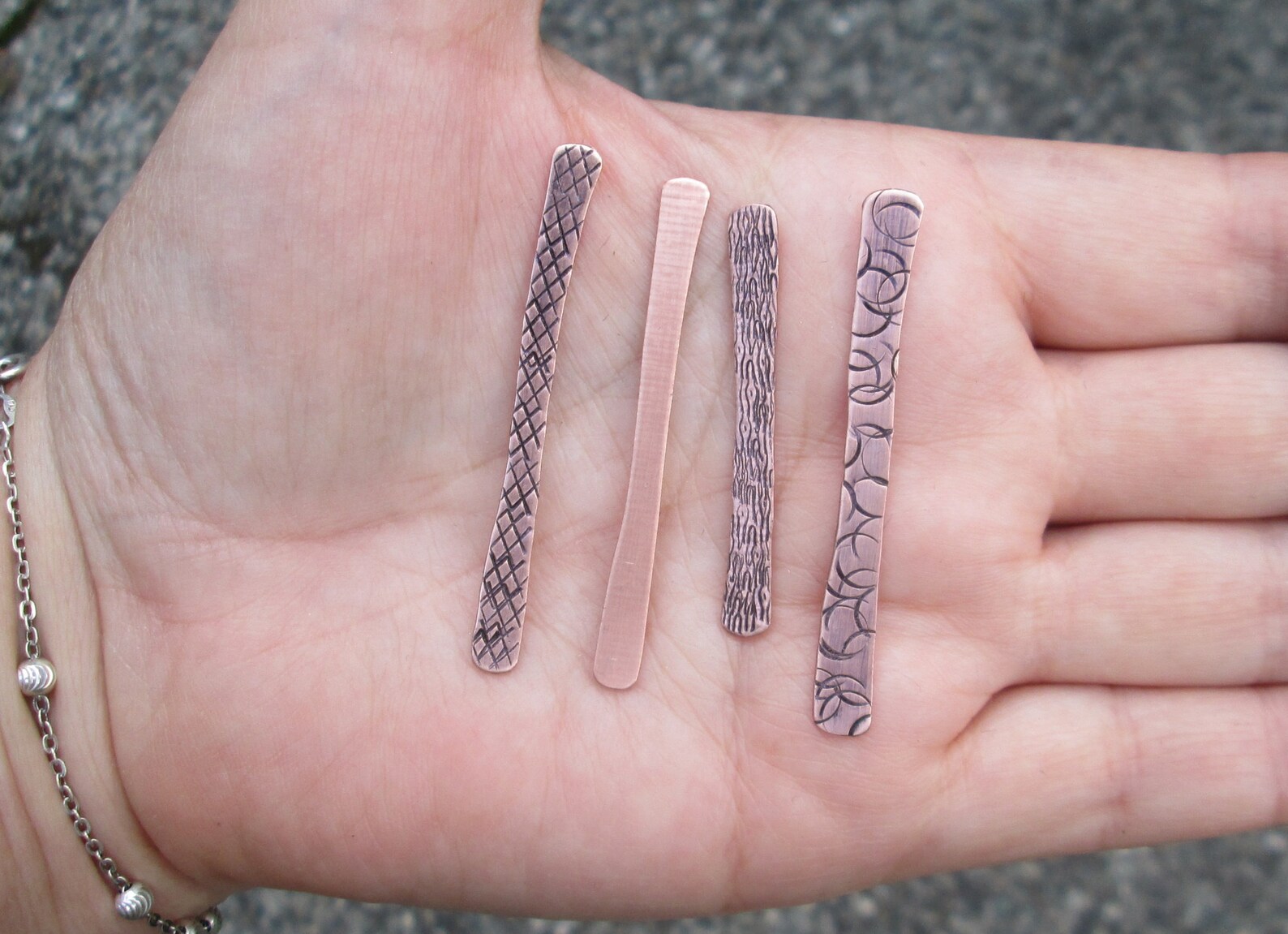 Sterling Silver Brass or Copper Bar/sticks | Etsy