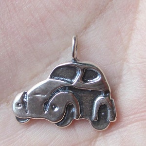 Sterling Silver Volkswagen Car or Tiny Car Charms(you Choose Which One ...