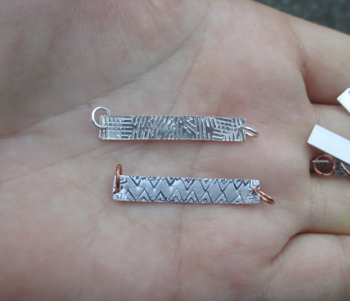 Sterling Silver Rectangle Strips(you Choose the Quantity)one and One ...