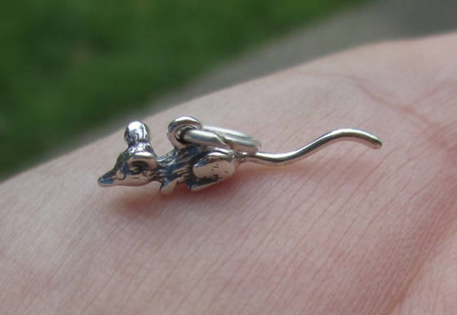 Sterling Silver Mouse or Swiss Cheeseyou Choose Which One - Etsy